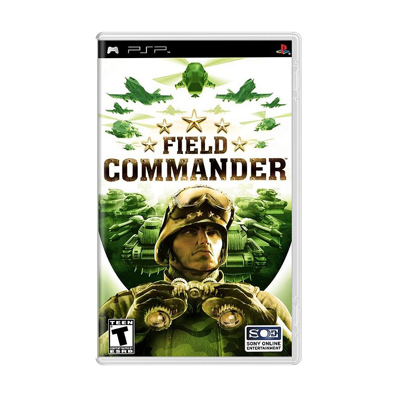 Jogo Field Commander - PSP - MeuGameUsado