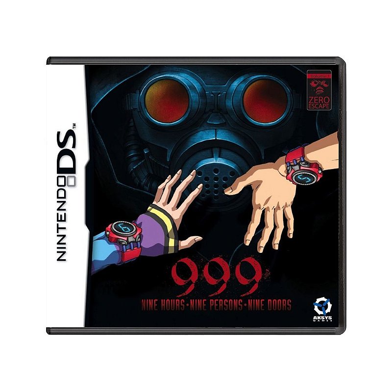 Jogo 999: Nine Hours, Nine Persons, Nine Doors - DS - MeuGameUsado