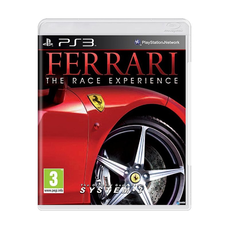 Jogo Ferrari: The Race Experience - PS3 - MeuGameUsado