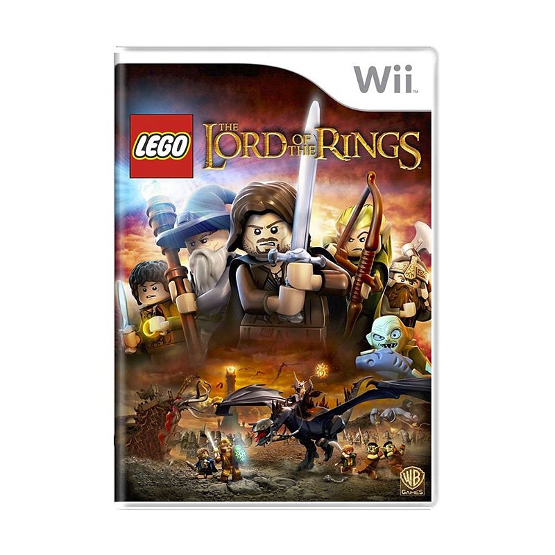 Jogo LEGO The Lord of the Rings - Wii - MeuGameUsado