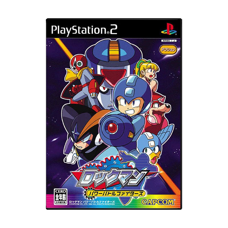 Jogo RockMan: Power Battle Fighters - PS2 {JP} - MeuGameUsado