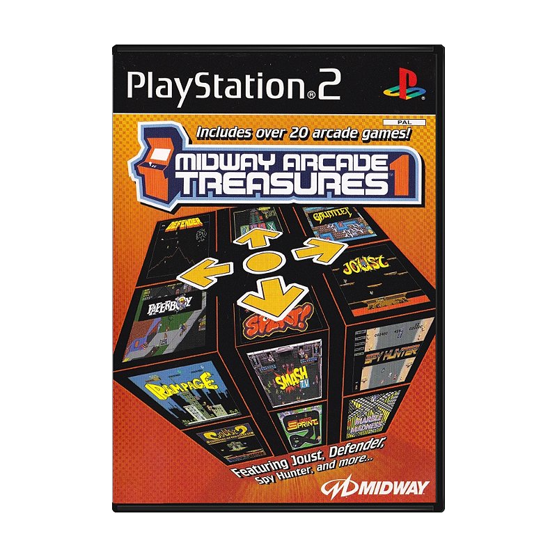 Jogo Midway Arcade Treasures - PS2 - MeuGameUsado