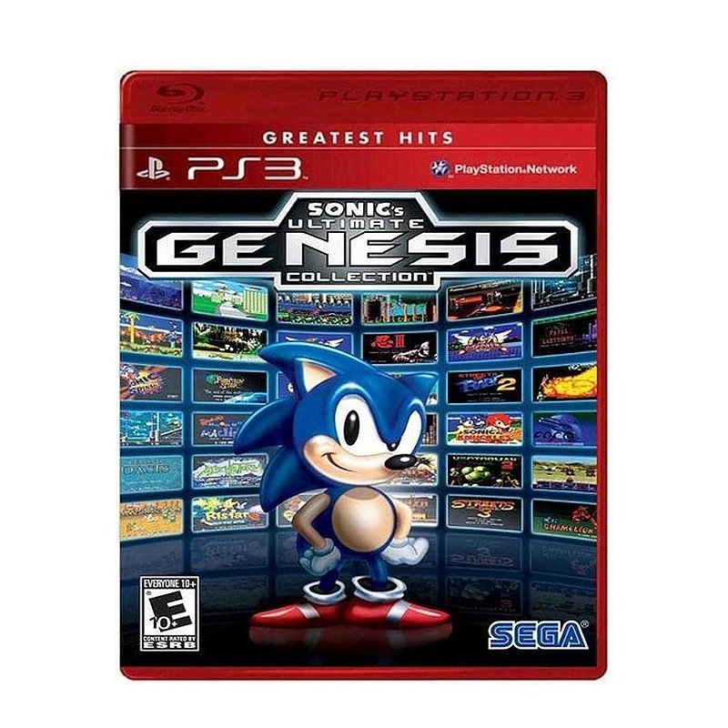 Jogo Sonic's Ultimate Genesis Collection - PS3 (Greatest Hits ...
