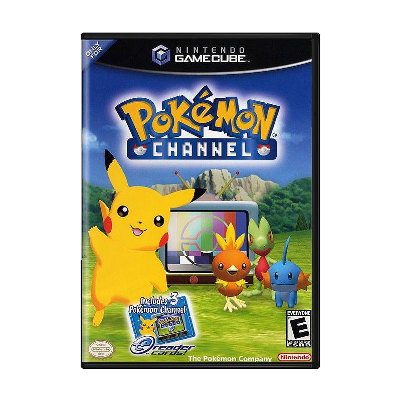 Jogo Pokemon Channel - GameCube - MeuGameUsado