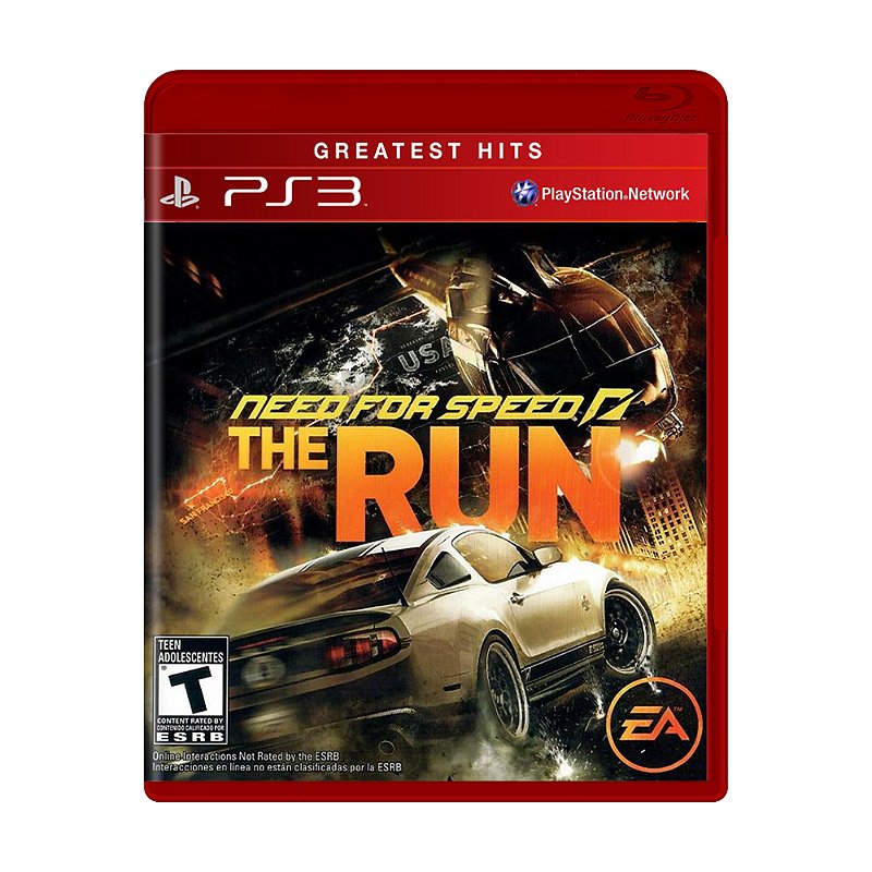 Jogo Need for Speed The Run - PS3 (Greatest Hits) - MeuGameUsado