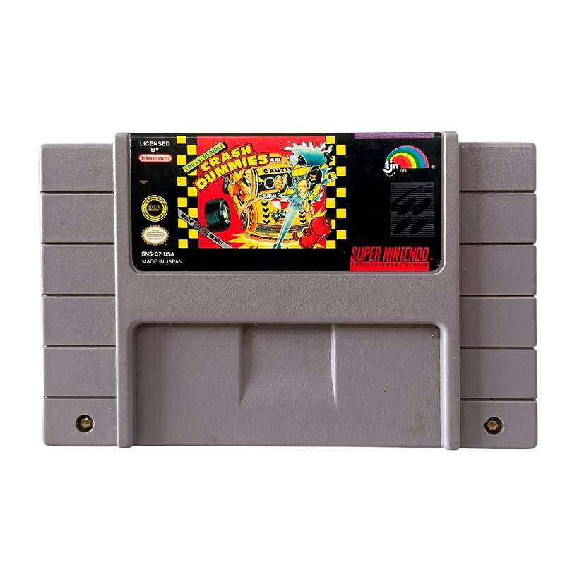 Jogo The Incredible Crash Dummies - SNES - MeuGameUsado