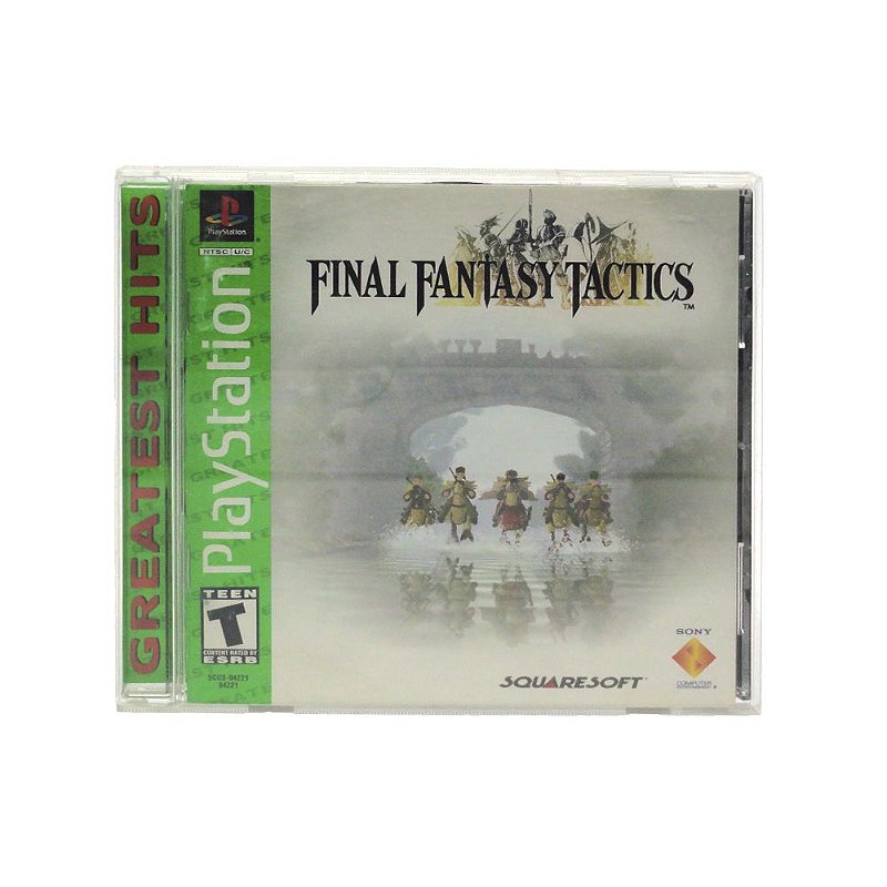 Jogo Final Fantasy Tactics - PS1 - MeuGameUsado
