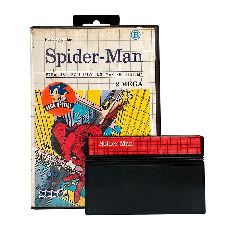Jogo Spider-Man - Master System - MeuGameUsado