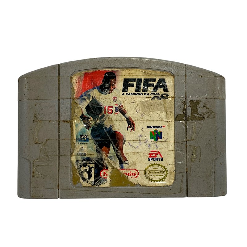 Jogo FIFA: Road to World Cup 98 - N64 - MeuGameUsado