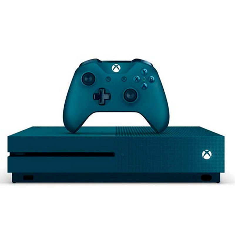 Console Xbox One S 500GB (Deep Blue Special Edition) - Microsoft ...