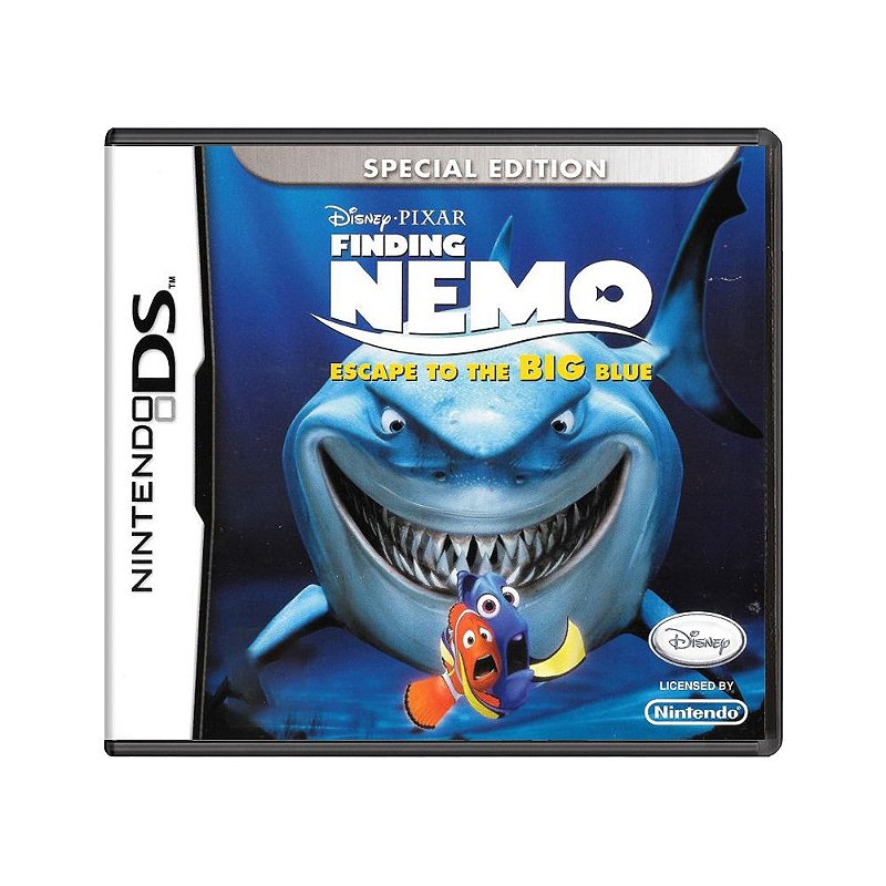 Jogo Finding Nemo: Escape to the Big Blue - DS - MeuGameUsado