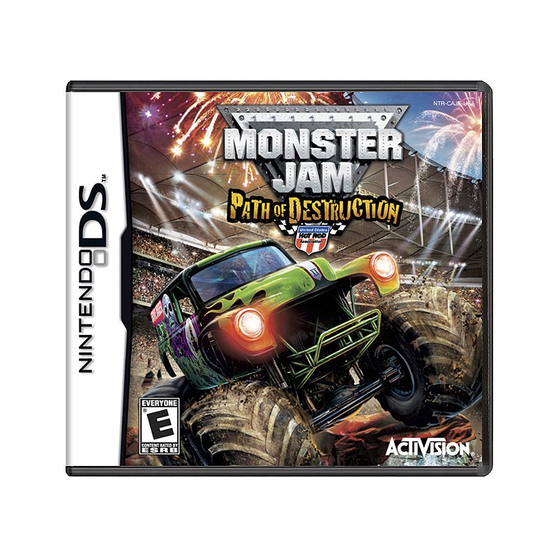 Jogo Monster Jam: Path of Destruction - DS - MeuGameUsado