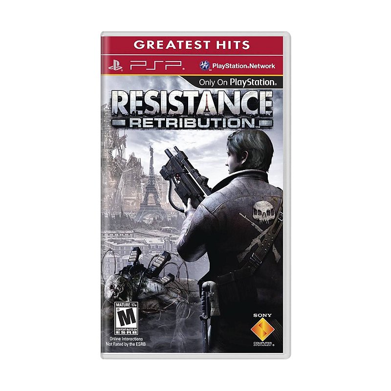 Jogo Resistance: Retribution - PSP - MeuGameUsado