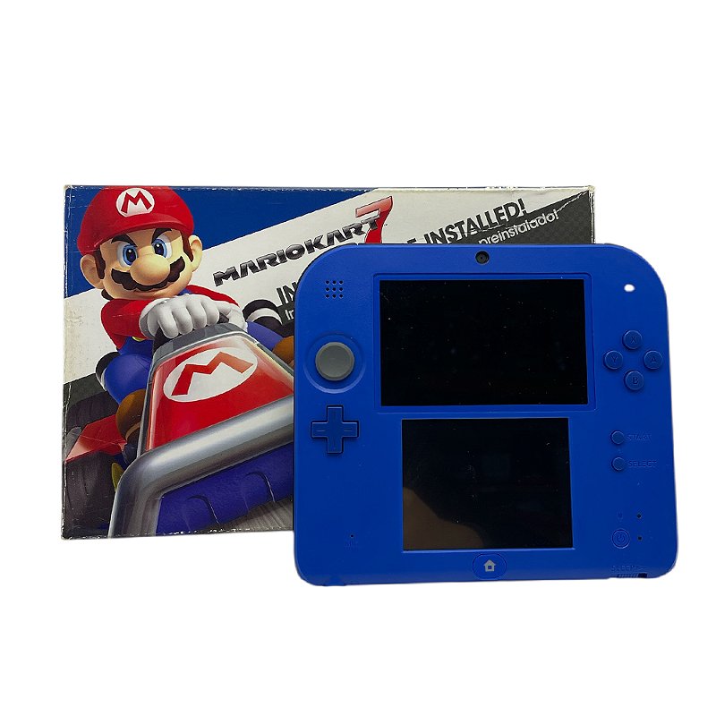 Console Nintendo 2DS Azul - Nintendo - MeuGameUsado