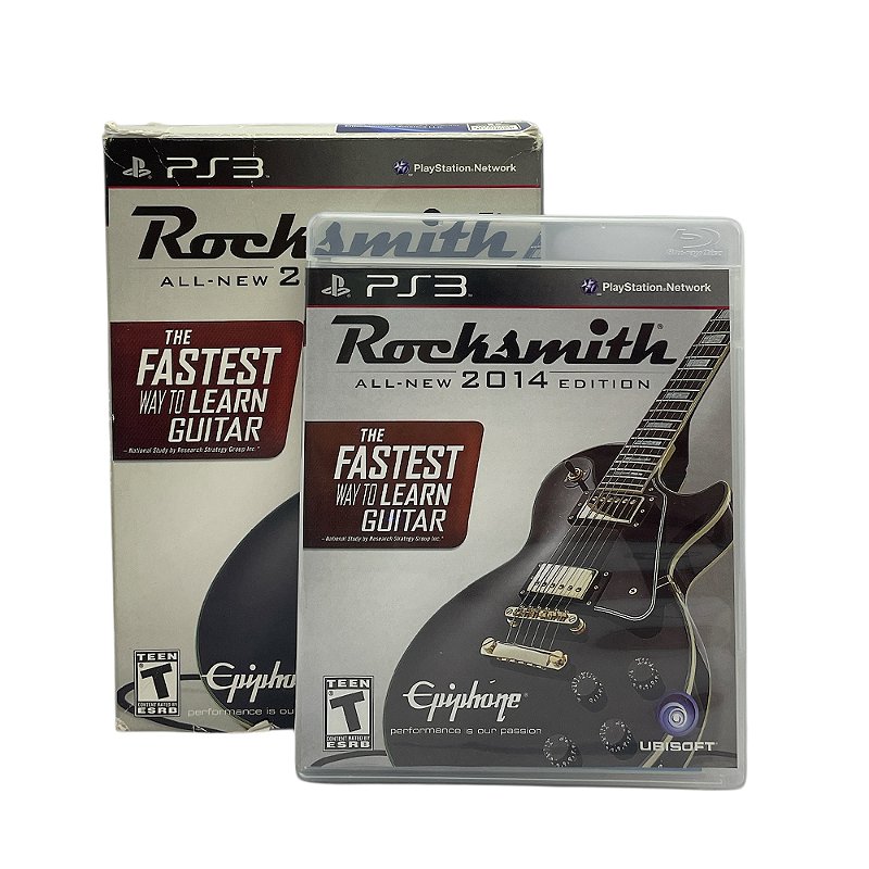 Jogo Rocksmith All-New 2014 Edition + Cabo - PS3 - MeuGameUsado