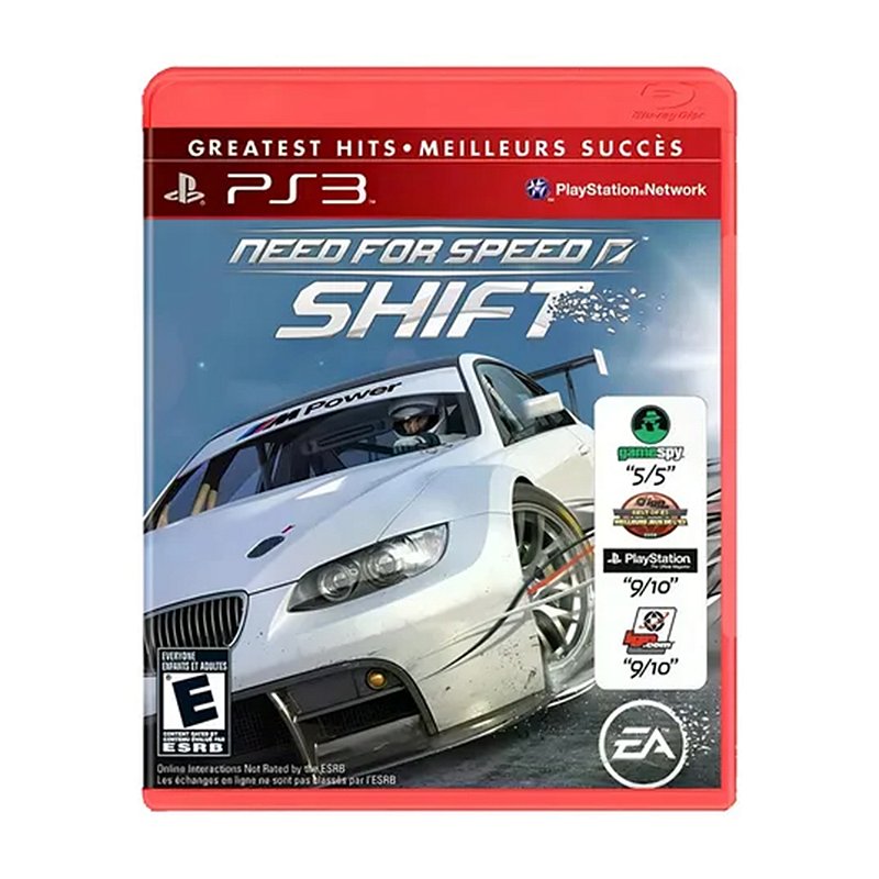Jogo Need For Speed Shift - PS3 (Greatest Hits) - MeuGameUsado