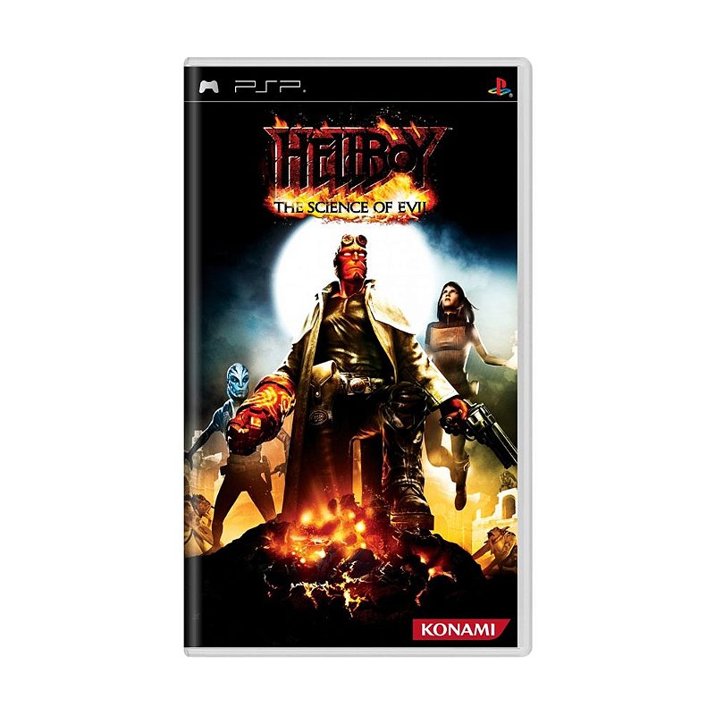 Jogo Hellboy: The Science of Evil - PSP - MeuGameUsado