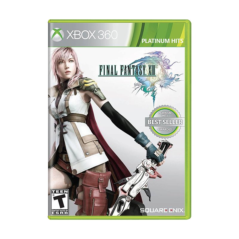 Jogo Final Fantasy XIII - Xbox 360 (Platinum Hits) - MeuGameUsado