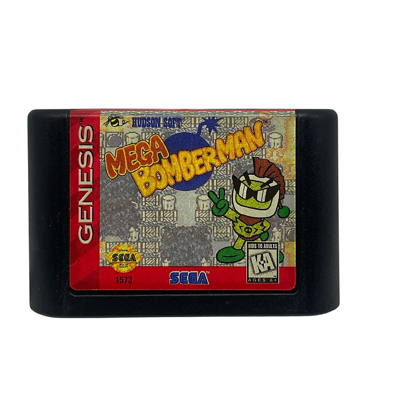 Jogo Mega BomberMan - Mega Drive - MeuGameUsado