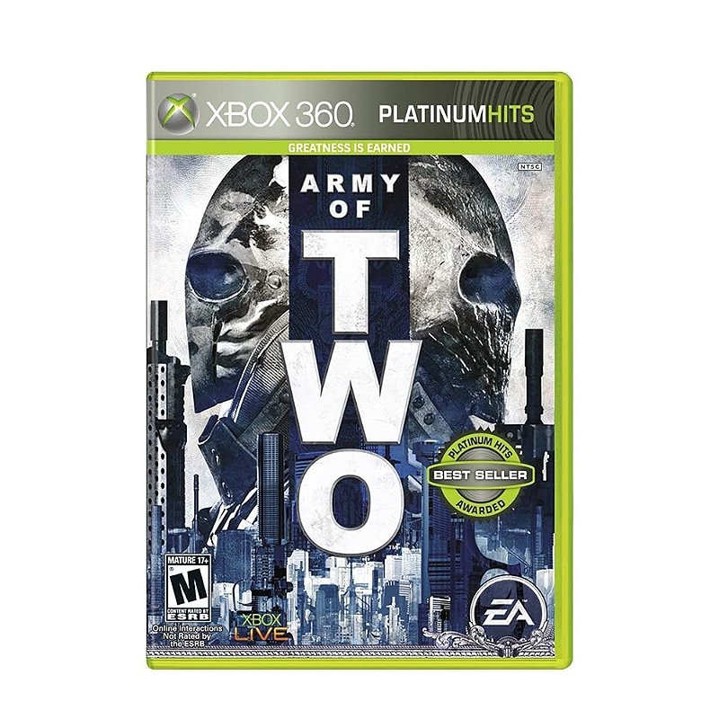 Jogo Army of Two - Xbox 360 (Platinum Hits) - MeuGameUsado