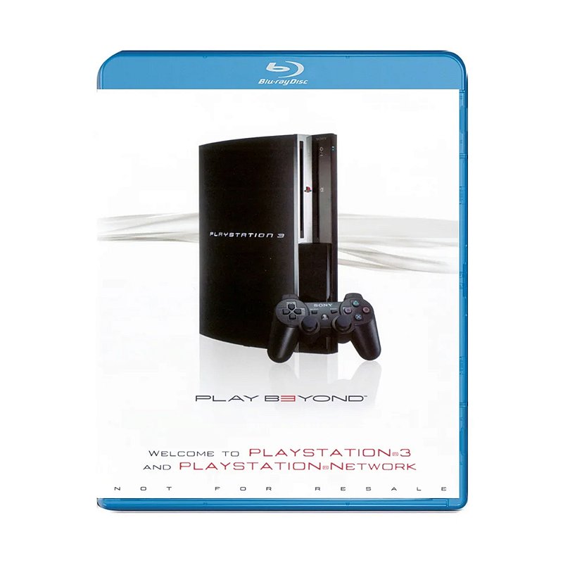 Disco Welcome to PlayStation 3 and PlayStation Network - PS3 - MeuGameUsado