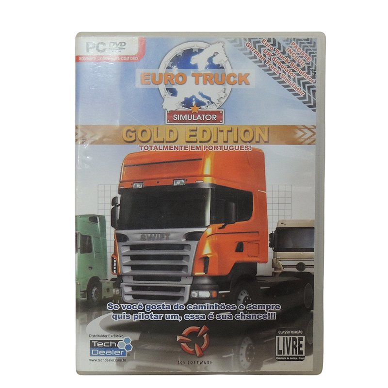 Jogo Euro Truck Simulator - PC (Gold Edition) - MeuGameUsado