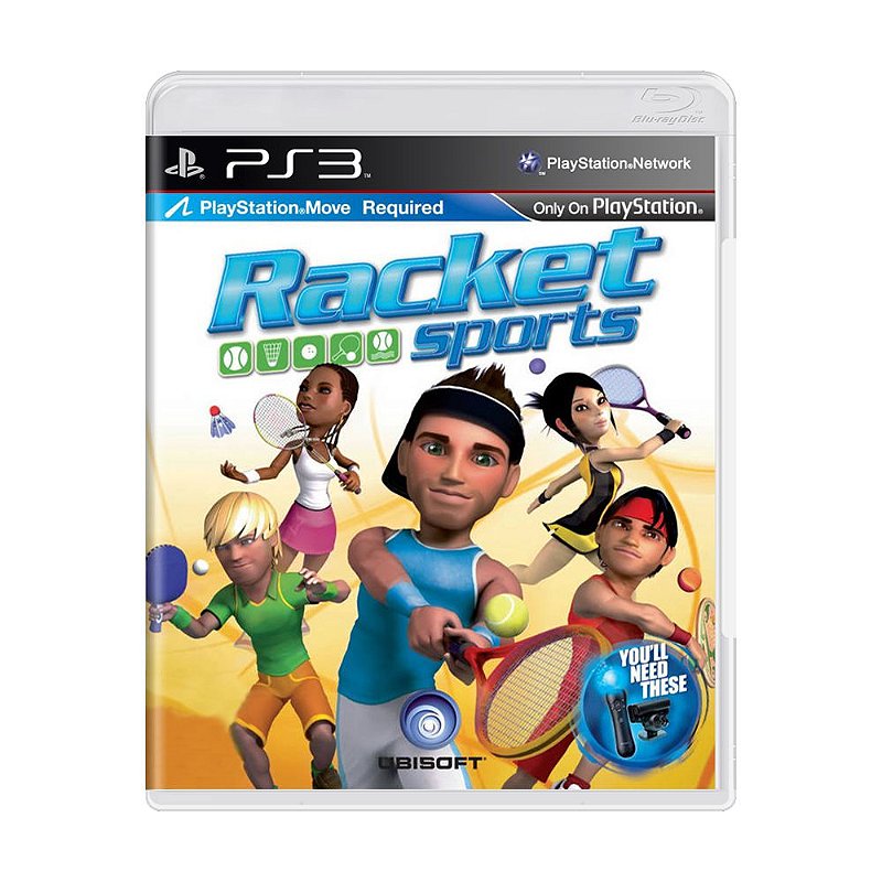 Jogo Racket Sports - PS3 - MeuGameUsado