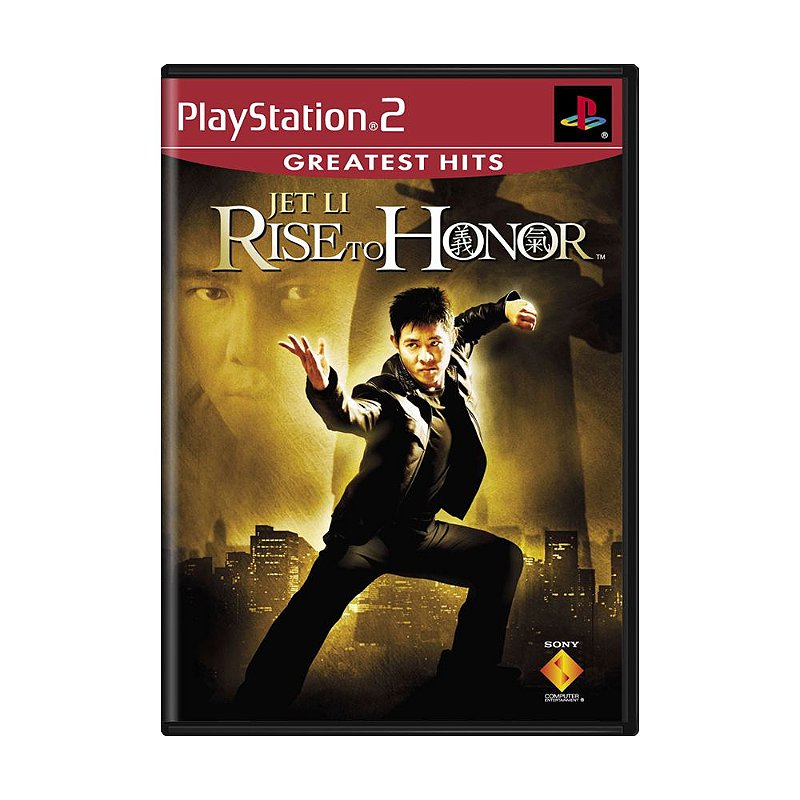 Jogo Jet Li: Rise to Honor - PS2 (Greatest Hits) - MeuGameUsado