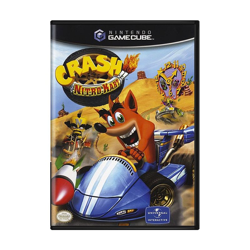 Jogo Crash Nitro Kart - GameCube - MeuGameUsado