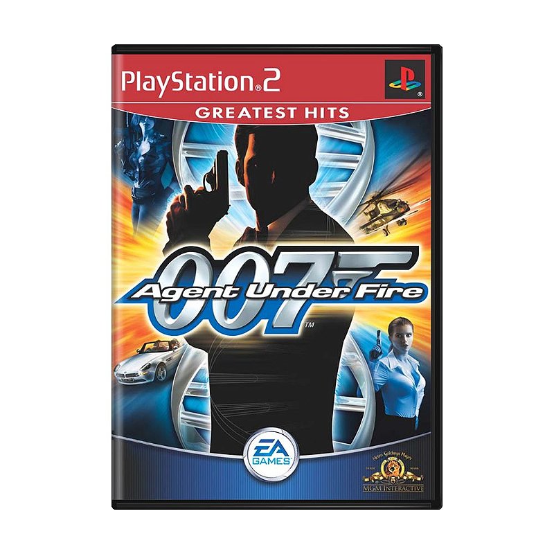 Jogo 007: Agent Under Fire - PS2 - MeuGameUsado