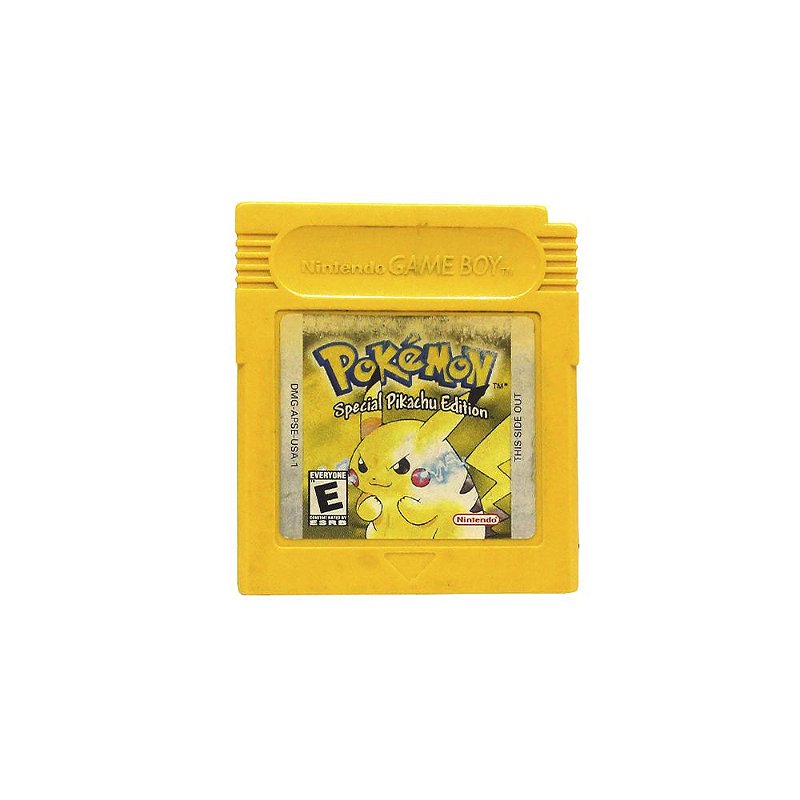 Jogo Pokémon Yellow Version: Special Pikachu Edition - GBC - MeuGameUsado