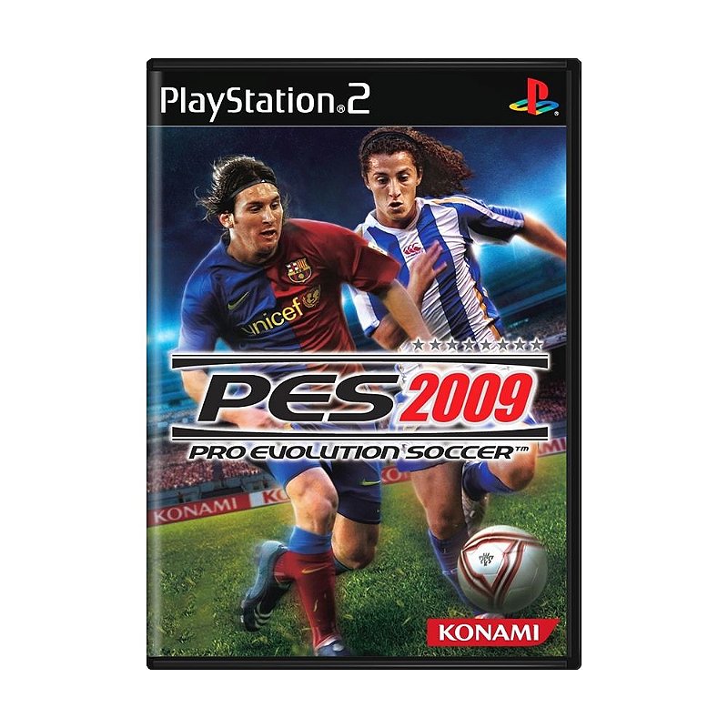 Jogo Pro Evolution Soccer 2009 (PES 09) - PS2 - MeuGameUsado