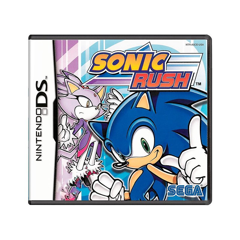 Jogo Sonic Rush - DS - MeuGameUsado