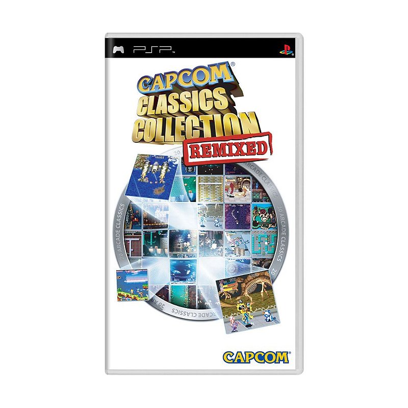 Jogo Capcom Classics Collection: Remixed - PSP - MeuGameUsado