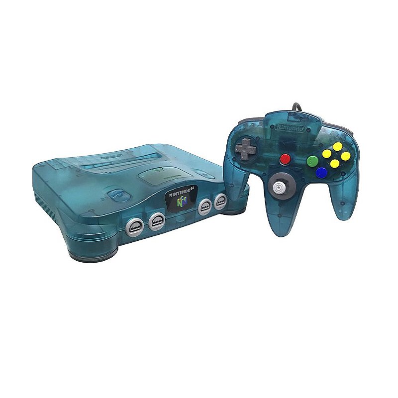 Console Nintendo 64 Azul (Série Multi-sabores: Anis) - Nintendo ...