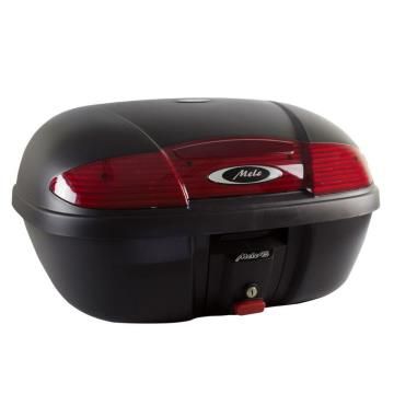 Bauleto 45 Litros Com Lente Vermelha Melc - All Motos