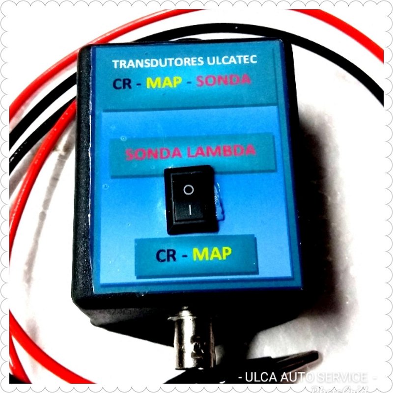 Transdutor de Cr, Sonda e map - ULCATEC Tecnologia Automotiva