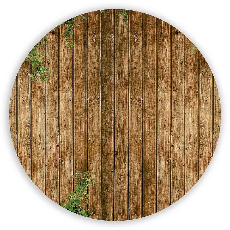 Painel Redondo - Madeira - Sublimado 3D - Sublitex, painéis sublimados