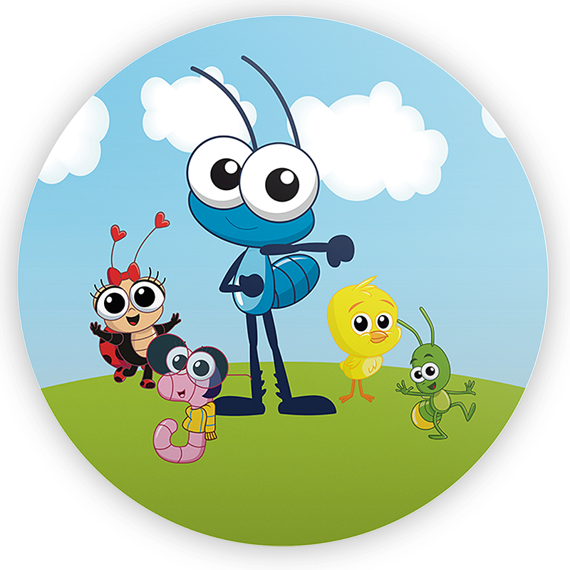 Mini Painel - Bob Zoom - Sublimado 3D - Sublitex painéis