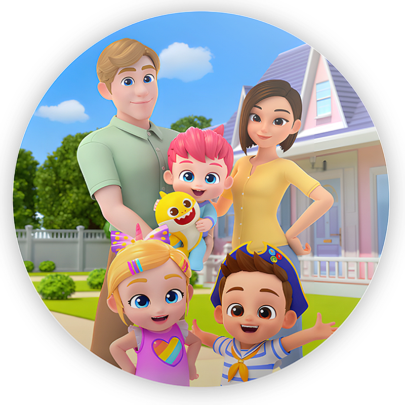 Mini Painel - Bebefinn - Sublimado 3D - Sublitex Painéis