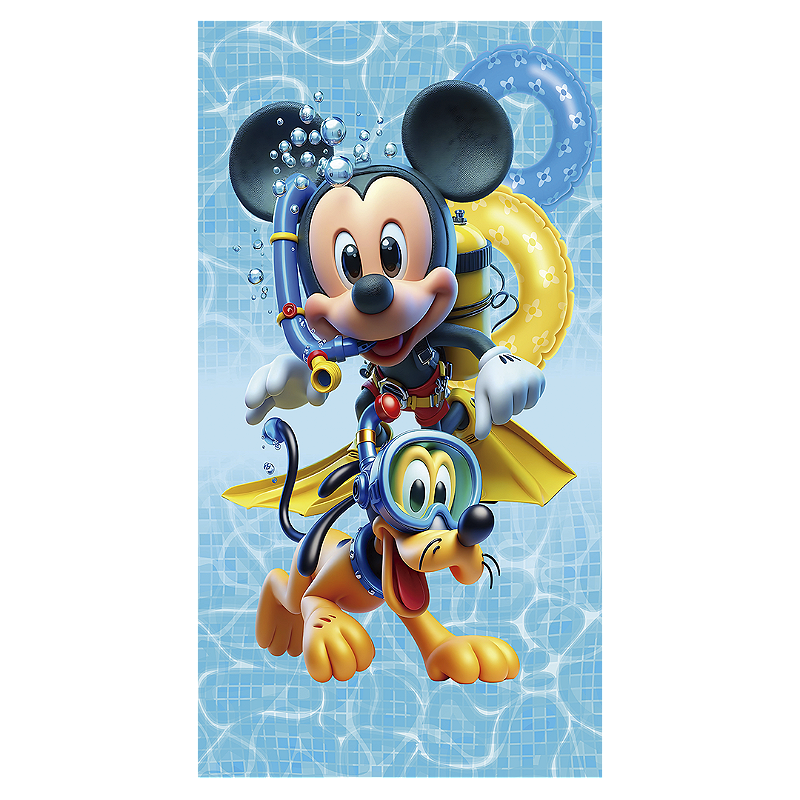 Faixa Lateral - Mickey Pool Party - Sublimado 3D - Sublitex, painéis ...
