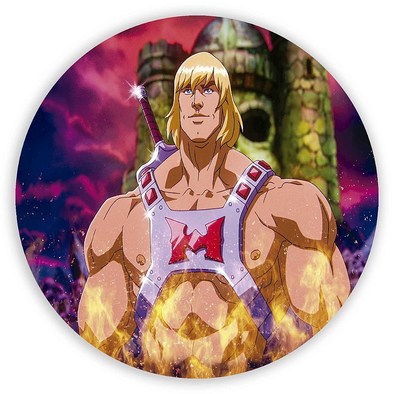 He Man Mini Painel Sublimado Pegue Monte - Sublitex Painéis