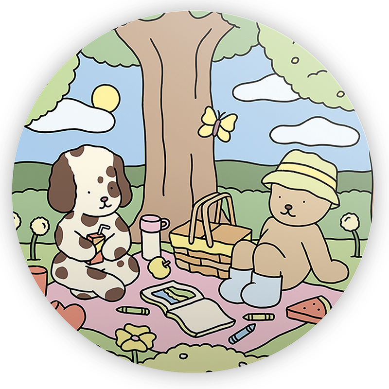 Mini Painel - Bobbie Goods - Sublimado 3D - Sublitex Painéis