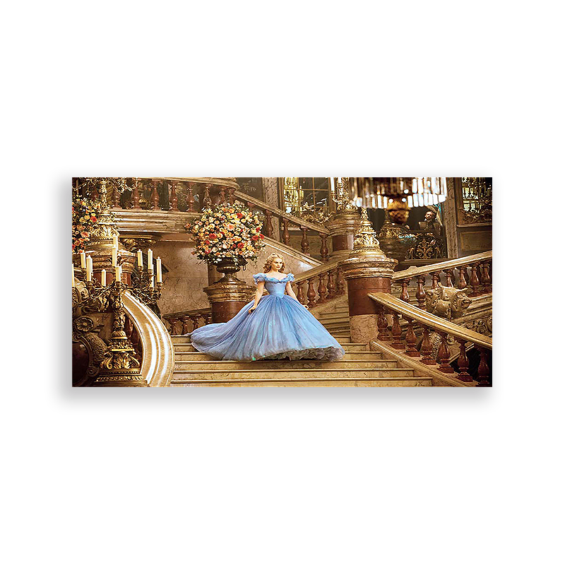 Cinderella Filme Capa Painel Retangular Sublimado Pegue Monte ...