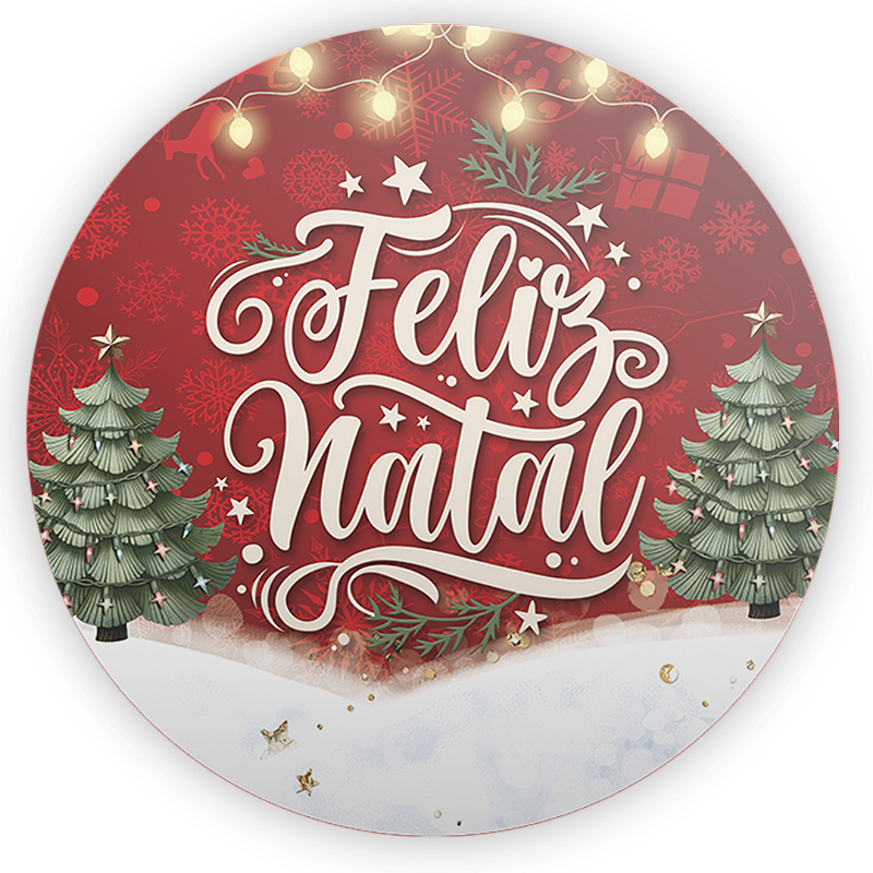 Mini Painel Sublimado 3D - Natal - Sublitex Painéis