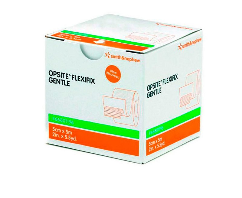 Curativo Opsite Flexifix Gentle 05cm X 05 Metros - Smith & Nephew ...
