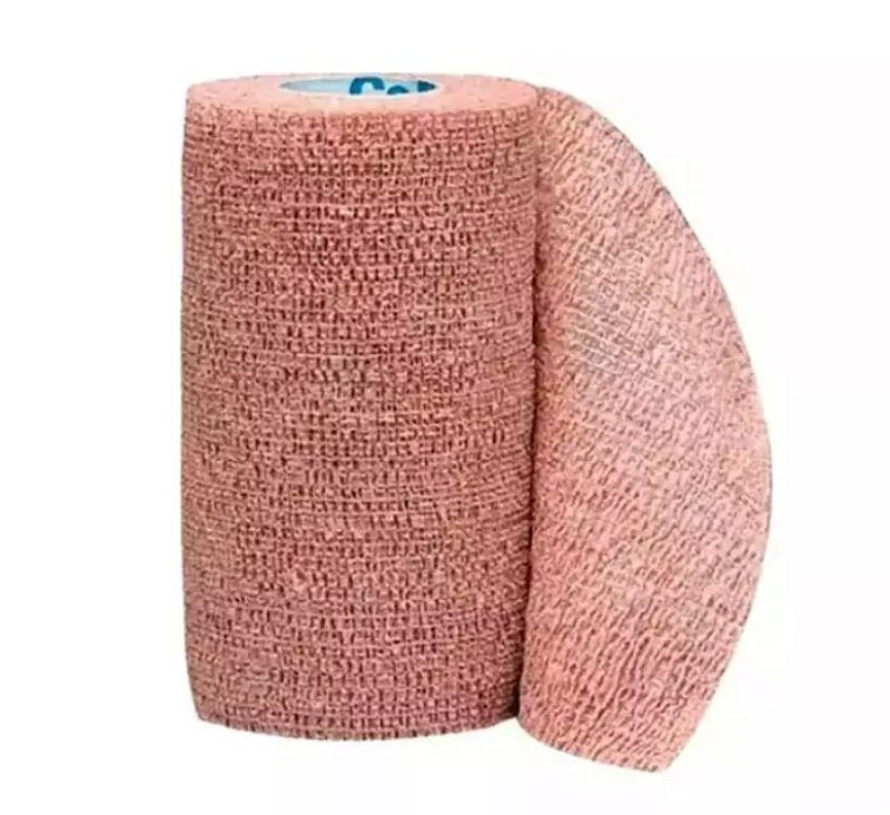 Bandagem Elástica Co-Plus Autoaderente Bege 7,5cm x 4,5M Unidade - BSN ...