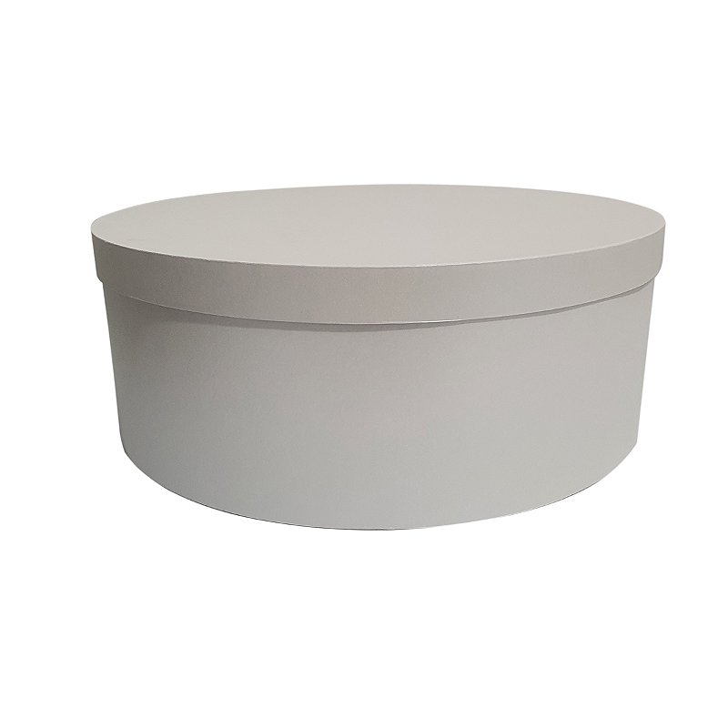 Caixa Redonda 40x30 Box Luxo Flores Presentes Cartonada - CraftImbui