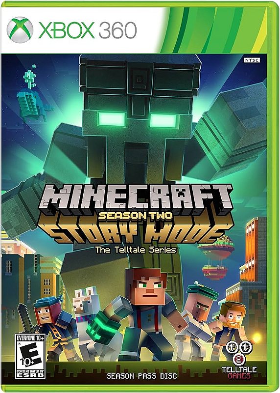 Jogo Xbox 360 Minecraft Story Mode Season Two TellTale Gameteczone a melhor loja de Games e Assistencia Tecnica do Brasil em SP