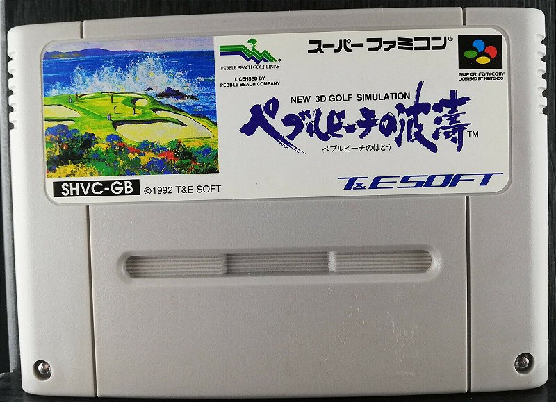 Gameteczone Jogo Super Famicom New 3D Golf Simulation - São Paulo SP ...